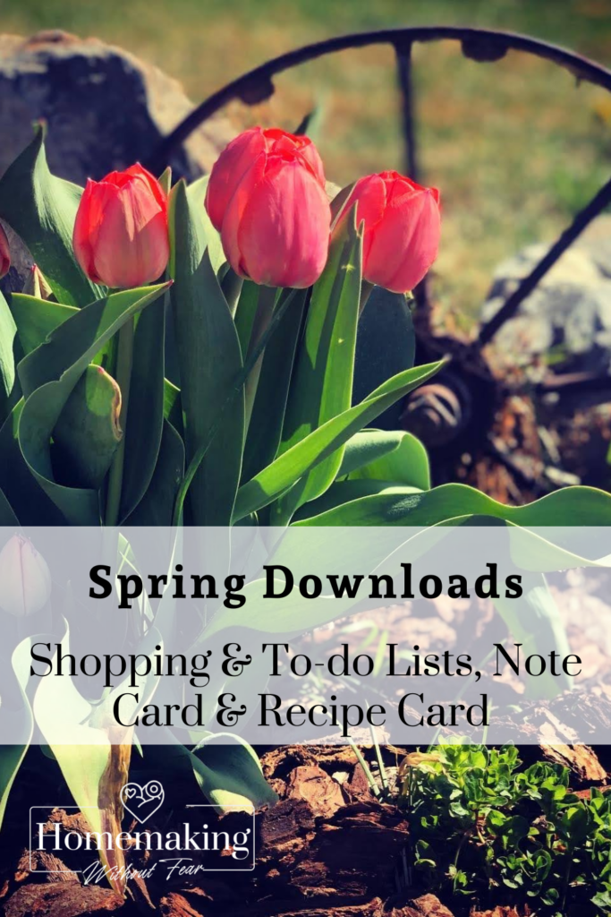 Spring Stationery for the Homemaker| Free Printable! - Homemaking ...