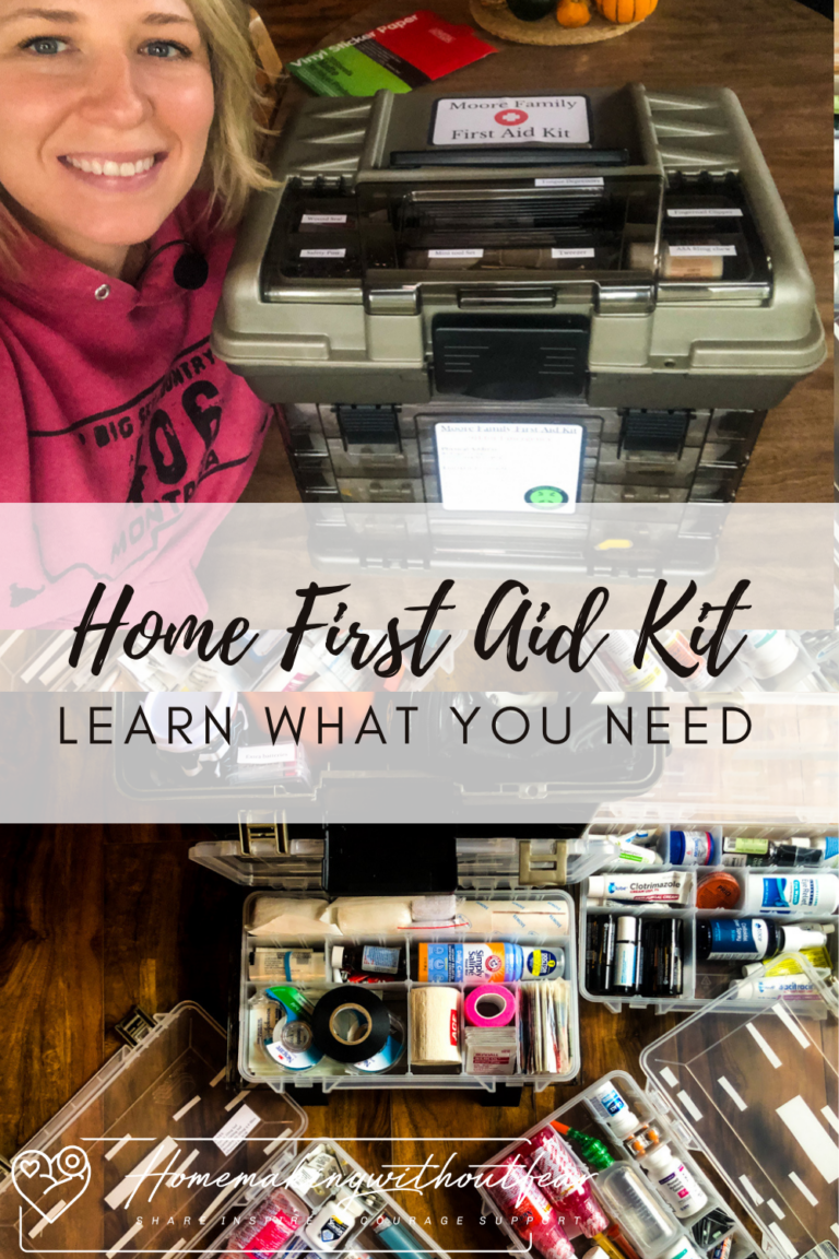 DIY Home First Aid Kit| Preparing for Sickness or Minor Emergency ...