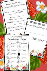 Garden Theme Birthday Party - Homemaking Without Fear