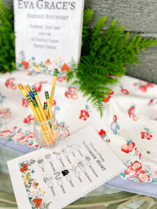 Garden Theme Birthday Party - Homemaking Without Fear