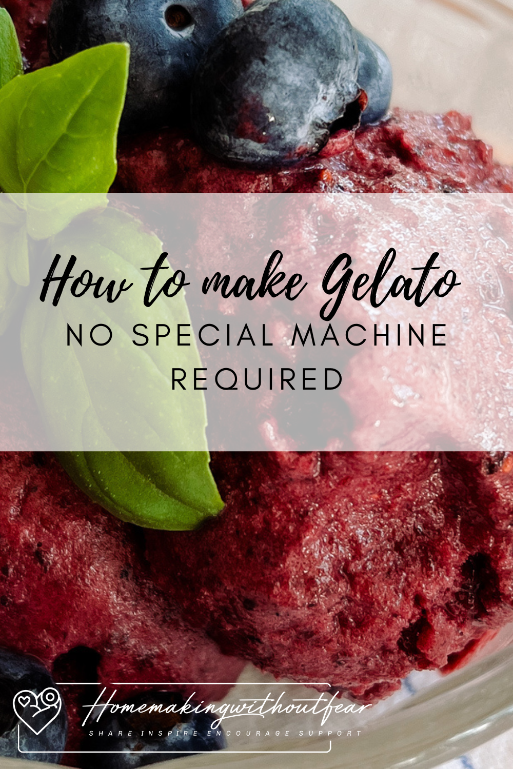 Homemade Raw Milk Gelato (no machine) - Homemaking Without Fear