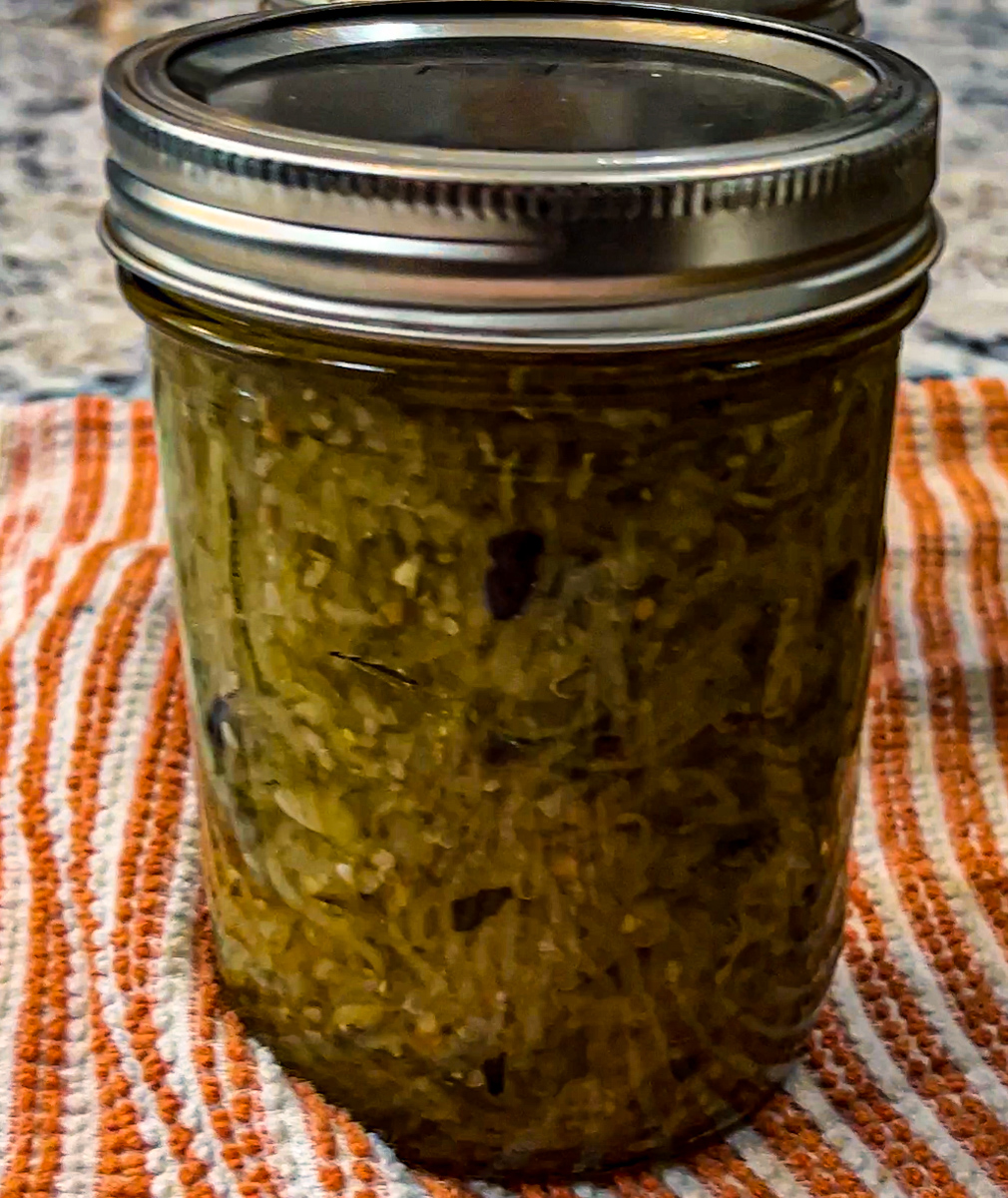 Zucchini Relish - Homemaking Without Fear