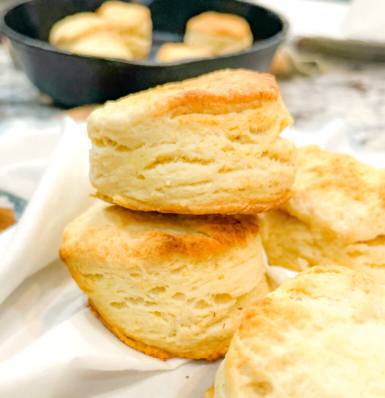 Old Fashioned Fluffy Biscuits - Homemaking Without Fear