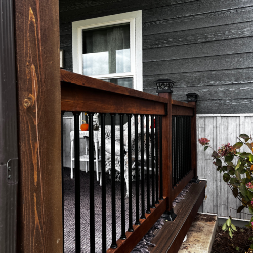 How to Create a Timeless Budget-Friendly Porch Railing - Homemaking ...